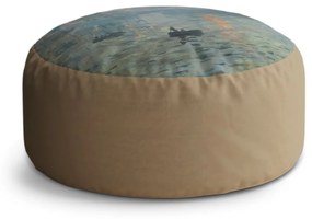 Sablio Taburet Circle Imprese, východ slunce - Claude Monet: 38x48 cm