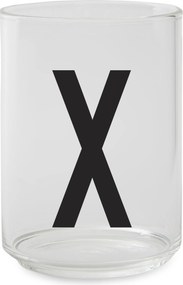 Skleněný pohár AJ písmeno X