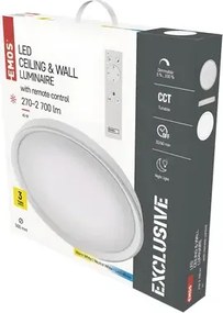 GP MET přisazené LED svítidlo kruh 45W / Stmívatelné / CCT 2700-6500K