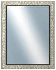 DANTIK - Zarámované zrcadlo - rozměr s rámem cca 70x90 cm z lišty PRAHA stříbrná (2751)