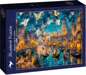 BLUEBIRD Puzzle Kouzelný výlet do Benátek / 1000 dílků / 69 x 47,8 cm