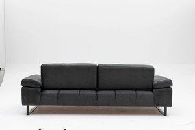 Designová 3-místná sedačka Vatusia 239 cm antracitová