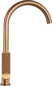 Invena Neri, vysoká dřezová baterie h-385, měděná matná, INV-BZ-P1-014-L