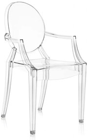 Kartell - Židle Louis Ghost, transparentní