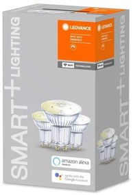 SADA 3x LED Stmívatelná žárovka SMART+ GU10/5W/230V 2700K - Ledvance