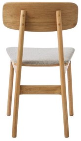 Designová jídelní židle Harper přírodní