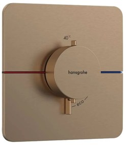 Hansgrohe ShowerSelect Comfort - Termostatická baterie pod omítku, kartáčovaný bronz 15588140