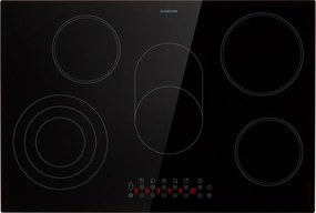Klarstein Virtuosa Roast, vestavná varná deska, 5 zón, 8500 W, sklokeramika