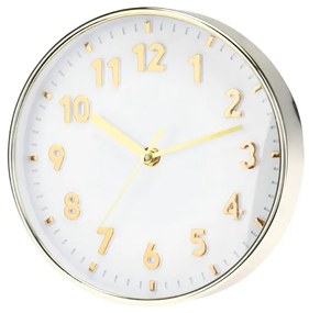 SEGNALE Nástěnné hodiny ručičkové 20 cm zlatá KO-837000740zlat