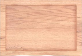 Koupelnová deska hnědá 60x40x(2-4) cm ošetřený masivní dřevo 3156105