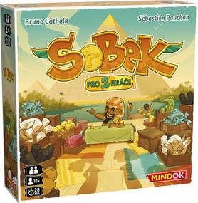 MINDOK HRA Sobek pro 2 hráče *SPOLEČENSKÉ HRY* mn481