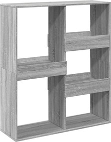 Dělicí stěna šedá sonoma 100 x 33 x 115 cm kompozitní dřevo 3309551