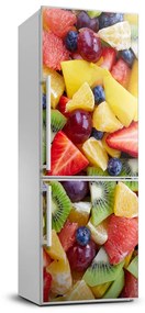 Wallmuralia Nálepka na ledničku fototapeta Nakrájené ovoce 60x180 cm