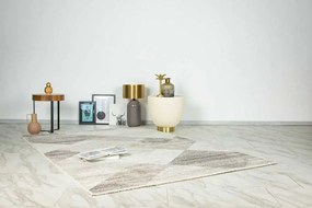 Lalee Kusový koberec Trendy 405 Beige-Silver Rozměr koberce: 200 x 290 cm