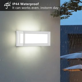 Brilagi - LED Venkovní nást. sv. PARKER LED/12W/230V 3000/4500/6000K bílá IP44