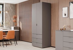 Skříň dvoudveřová Gelar 77.5 cm Grafit