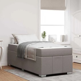 Rám postele Taupe 100 x 200 cm textil 3398269