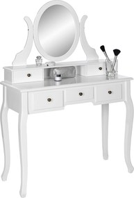 XXXLutz TOALETNÍ STOLEK, bílá, 97/40/142 cm Ambia Home - 008103000901