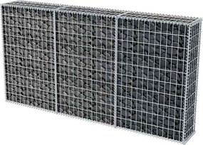 vidaXL Gabionový koš pozinkovaná ocel 200 x 30 x 100 cm   [142548]
