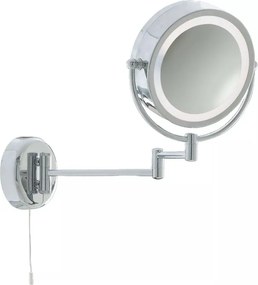 Searchlight 11824 Kosmetické polohovatelné zrcadlo s osvětelním MIRROR IP44, spínač