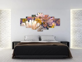 Obraz květů (210x100 cm)