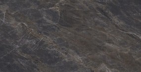 Mexen Brazilian Black lesklý rektifikovaný gres G1, podlahová a nástěnná dlaždice 120 x 60 cm, vysoký lesk - TL209-120-060-00