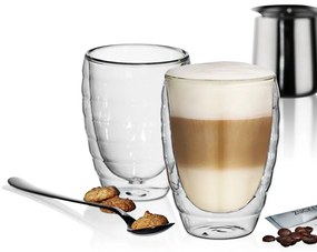 KELA Sklenice na latte-macchiato CESENA sada 2 ks, 300 ml KL-12412