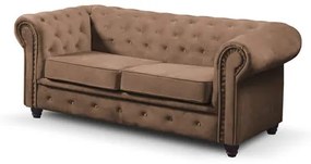 Pohovka Infinity Chesterfield III Světle šedá