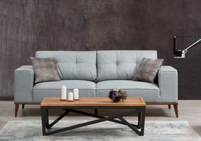 Hanah Home třímístná pohovka MONTANA šedá 560ARE1306