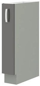 Dolní kuchyňská skříňka na koš Gonir 15 D CARGO BB (šedá + šedá). 1032732