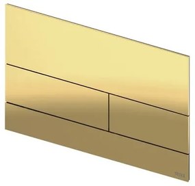 Tece Square II Ovládací tlačítko, leštěná optická zlatá 9240839
