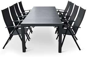 Nábytek Texim Velký zahradní jídelní set GRANDE PASTO + 8x židle Pia