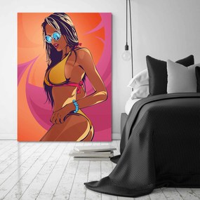 Gario Obraz na plátně Žena v brýlích - Nikita Abakumov Rozměry: 40 x 60 cm