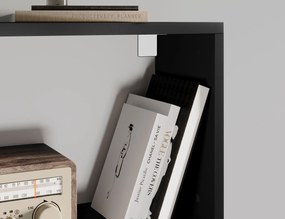 Eltap Designová knihovna Evertti černá