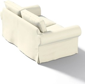 Potah na pohovku IKEA Ektorp 2-místná rozkládací  NOVÝ MODEL 2012 barva krémová látka lesklé, sametová