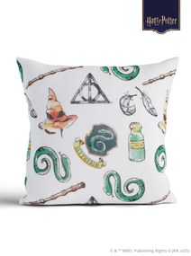 MK Lůžkoviny Povlak na polštář mikroplyš Harry Potter 40 x 40 cm - Zmijozel