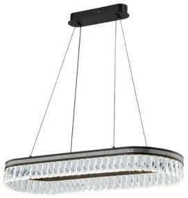 LED Stmívatelný křišťálový lustr na lanku THALIA LED/50W/230V 3000-6000K + DO