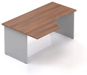 Rohový stůl Visio LUX 160 x 100 cm, levý, ořech