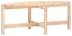 Konferenční stolek 118 x 63 x 45 cm masivní borové dřevo - Default Title