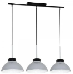 Luminex | Závěsné svítidlo FACTOR GREY 3xE27/60W/230V | LU6167