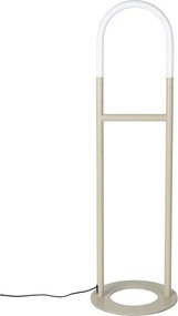Béžová LED stmívatelná stojací lampa (výška 135 cm) Arch – Zuiver