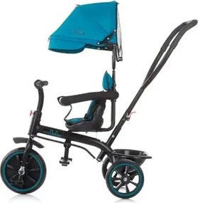 CHIPOLINO Tříkolka se stříškou Pulse 2v1 Avocado / od 1.5 roku / do 25
