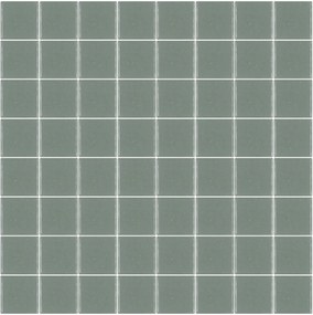 Hisbalit Skleněná mozaika šedá Mozaika 305A MAT 4x4  4x4 (32x32) cm - 40305AMH
