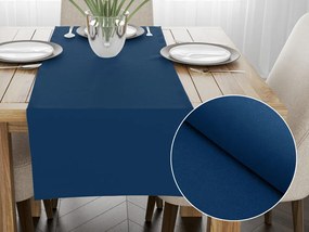 Biante Dekorační běhoun na stůl BKU-117 Námořnický modrý 35x180 cm