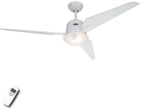 Stropní ventilátor Eco Aviatos, bílý 132 cm