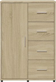Příborníky 2 ks dub sonoma 60 x 31 x 84 cm kompozitní dřevo 3276590