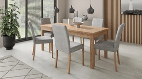 ADRK Furniture Sada stůl s židlemi RODOS 81 SE-ROD-81-L