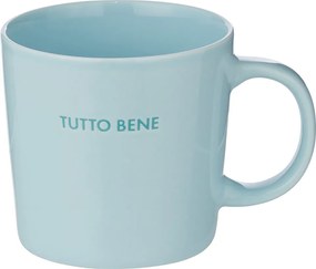 Butlers GOOD VIBES Hrnek "Tutto bene"  400 ml - modrá