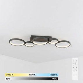 BRILAGI - LED Stmívatelné stropní svítidlo RINGO LED/34W/230V černá + DO