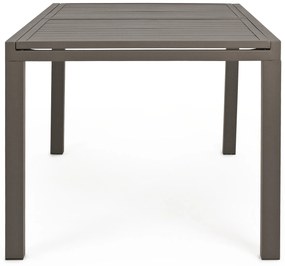 BIZZOTTO Rozkládací zahradní stůl HILDE 160x90 cm hnědý 0662981